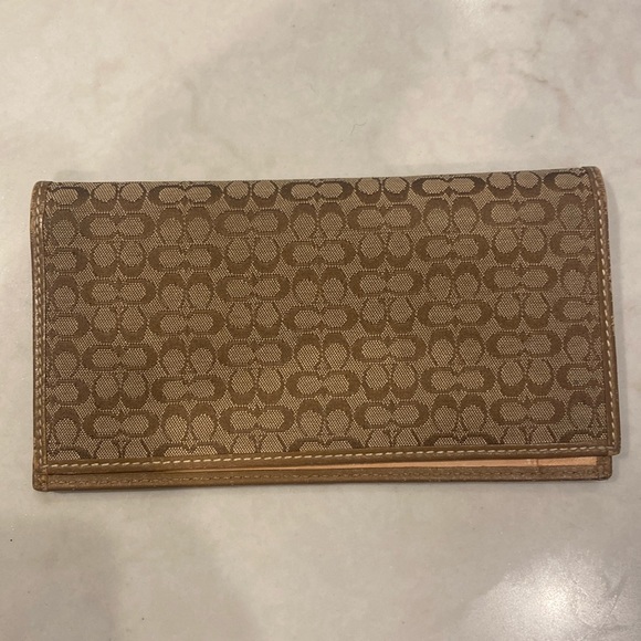Coach | Bags | Coach Checkbook Case | Poshmark